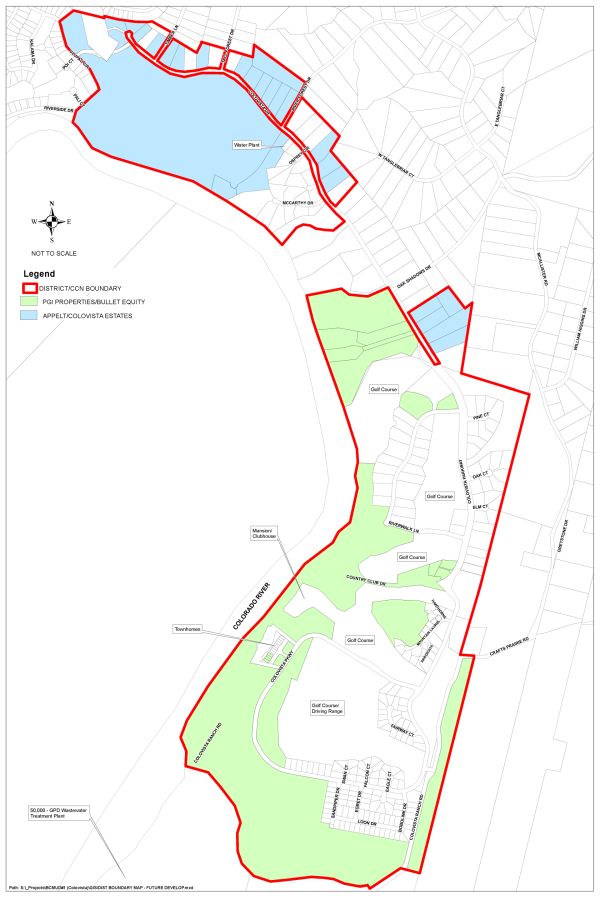 District Boundaries - Bastrop County Municipal Utility District No. 1